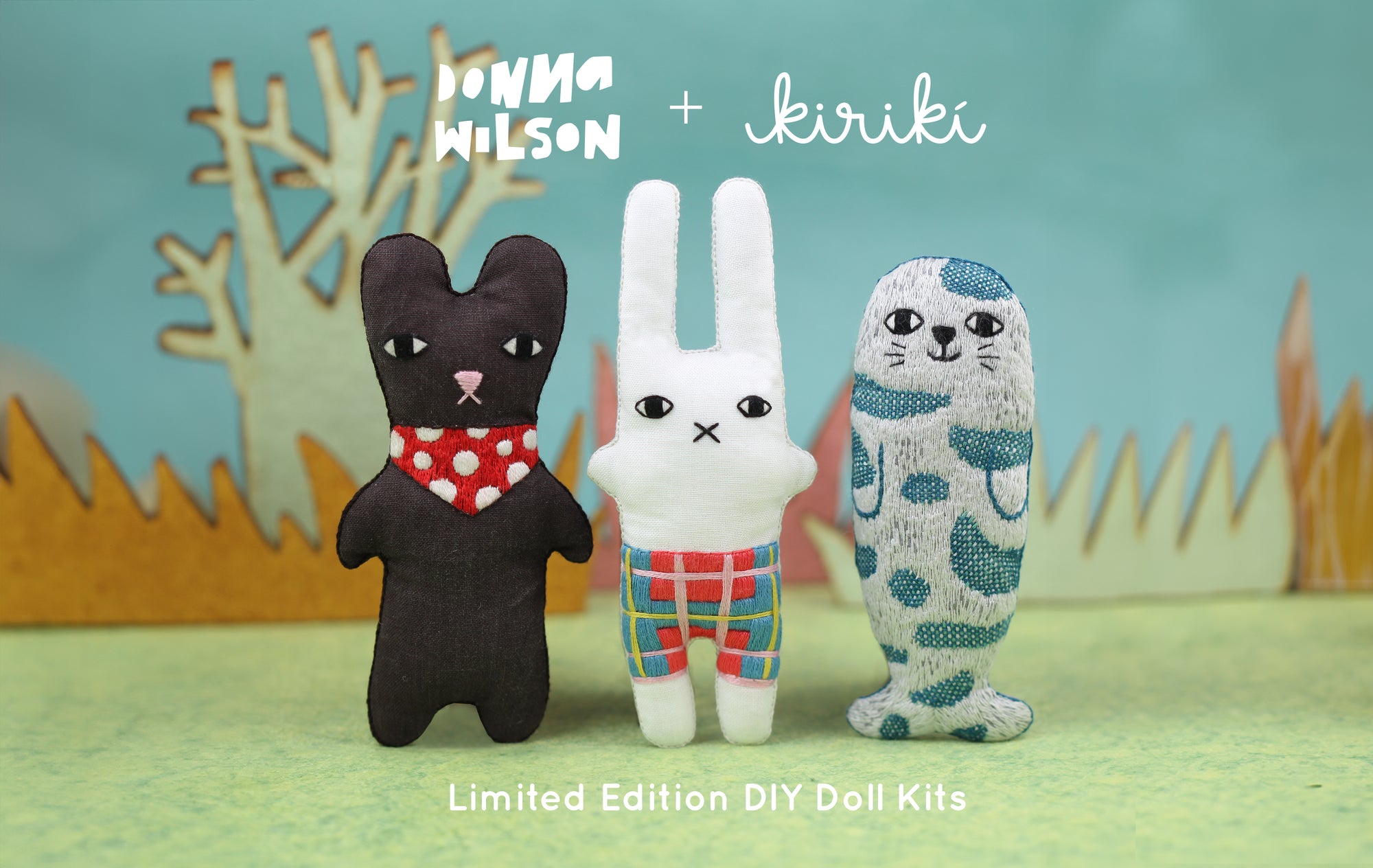 Kiriki Press - modern embroidery kits