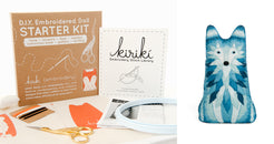 Wolf - Embroidery Kit – Kiriki Press